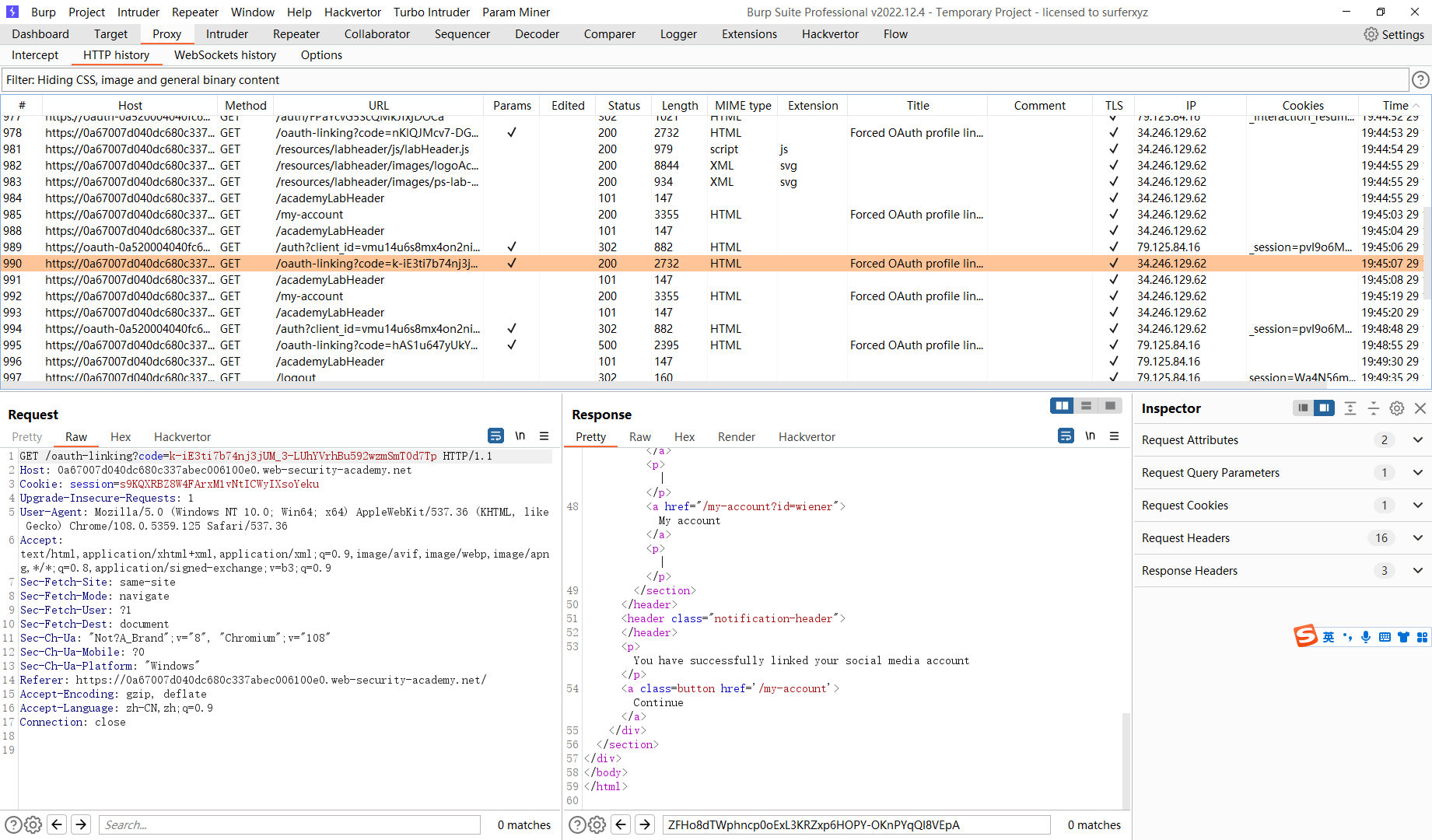 burpsuit 靶场(OAuth authentication categories)_burp oauth-CSDN博客