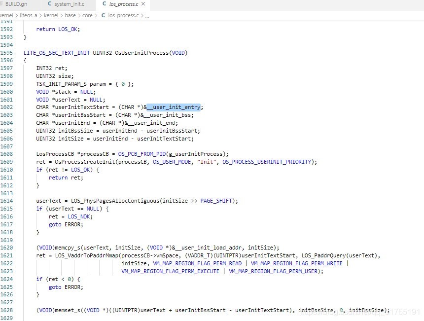 嵌入式鸿蒙openharmony,#2020征文-开发板#鸿蒙liteos-a如何启动第一个用户进程init_lite...-CSDN博客