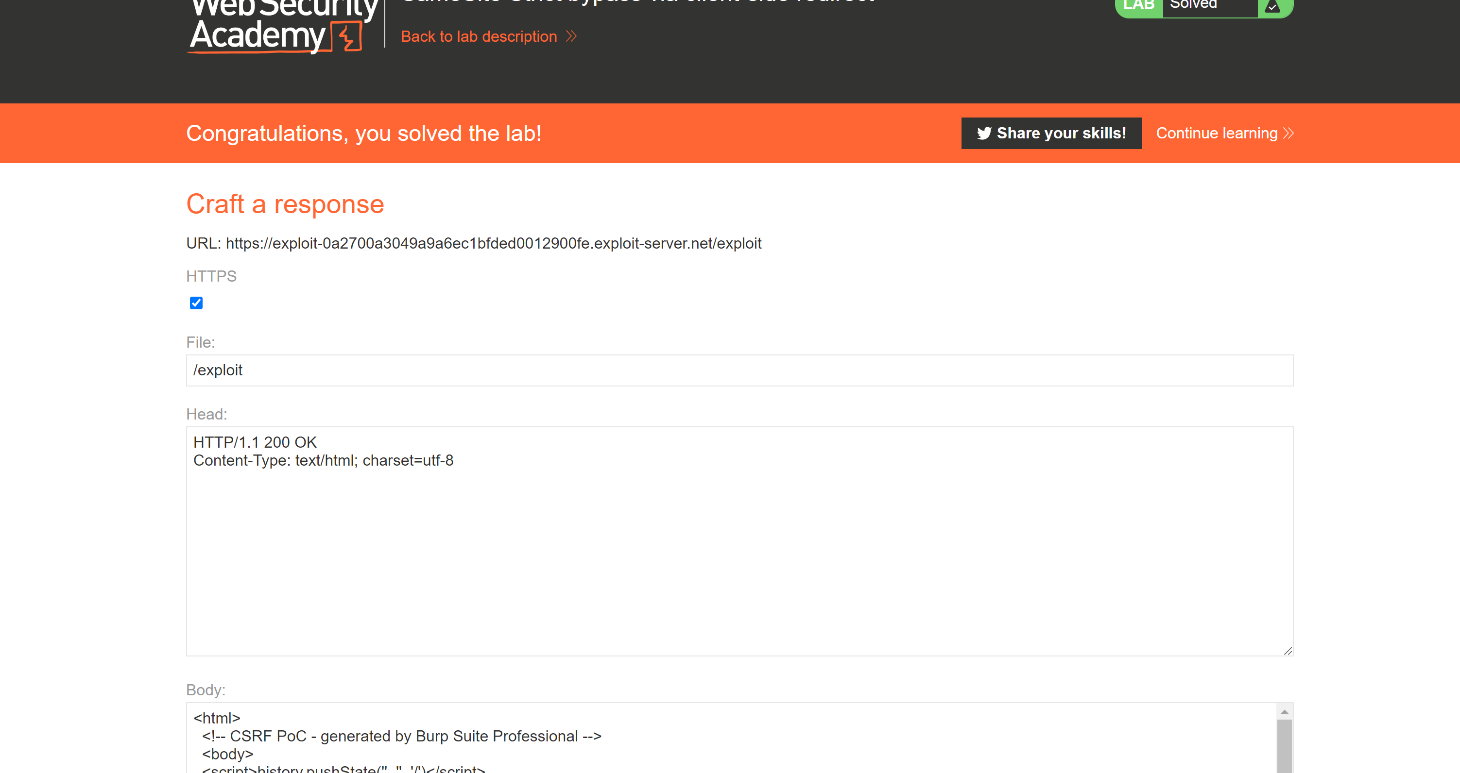 PortSwigger靶场CSRF最新版详细通关记录_bortswigger靶场-CSDN博客