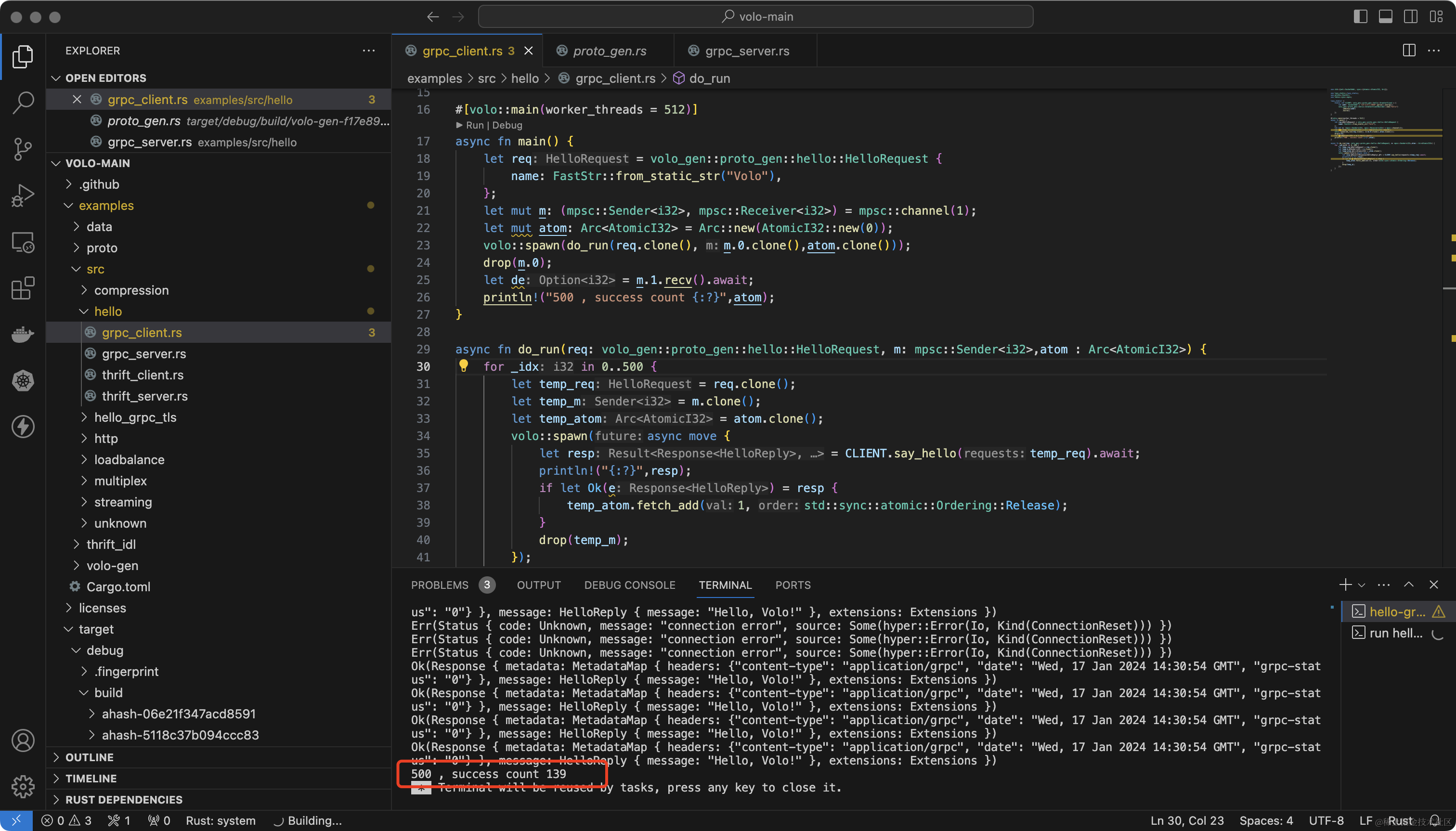 Rust微服务杀手级应用终于来了！一个最像RPC框架的Rust-RPC框架_rust rpc-CSDN博客