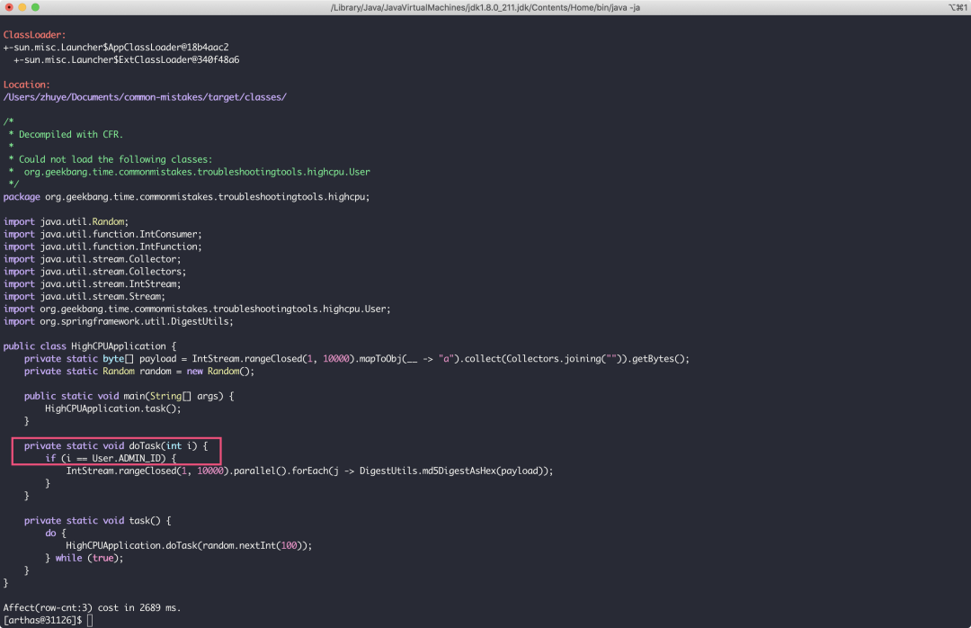 实战！使用 阿里 Arthas 工具分析 CPU 飙高-CSDN博客
