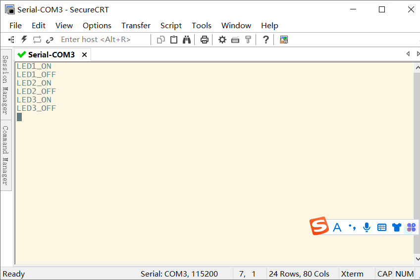 通过操作Cortex-A7核，串口输入相应的命令，控制LED灯进行工作_cortex-a7 代码gpio一个输入信号-CSDN博客