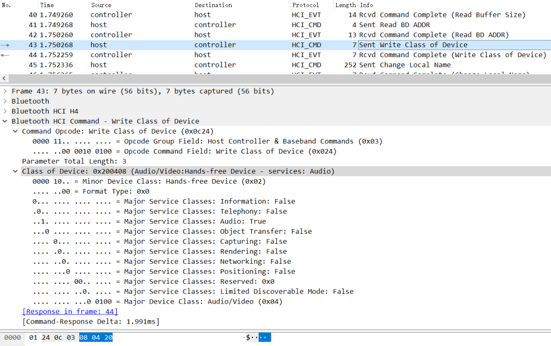 HCI数据格式与蓝牙初始化流程_蓝牙hci调试-CSDN博客