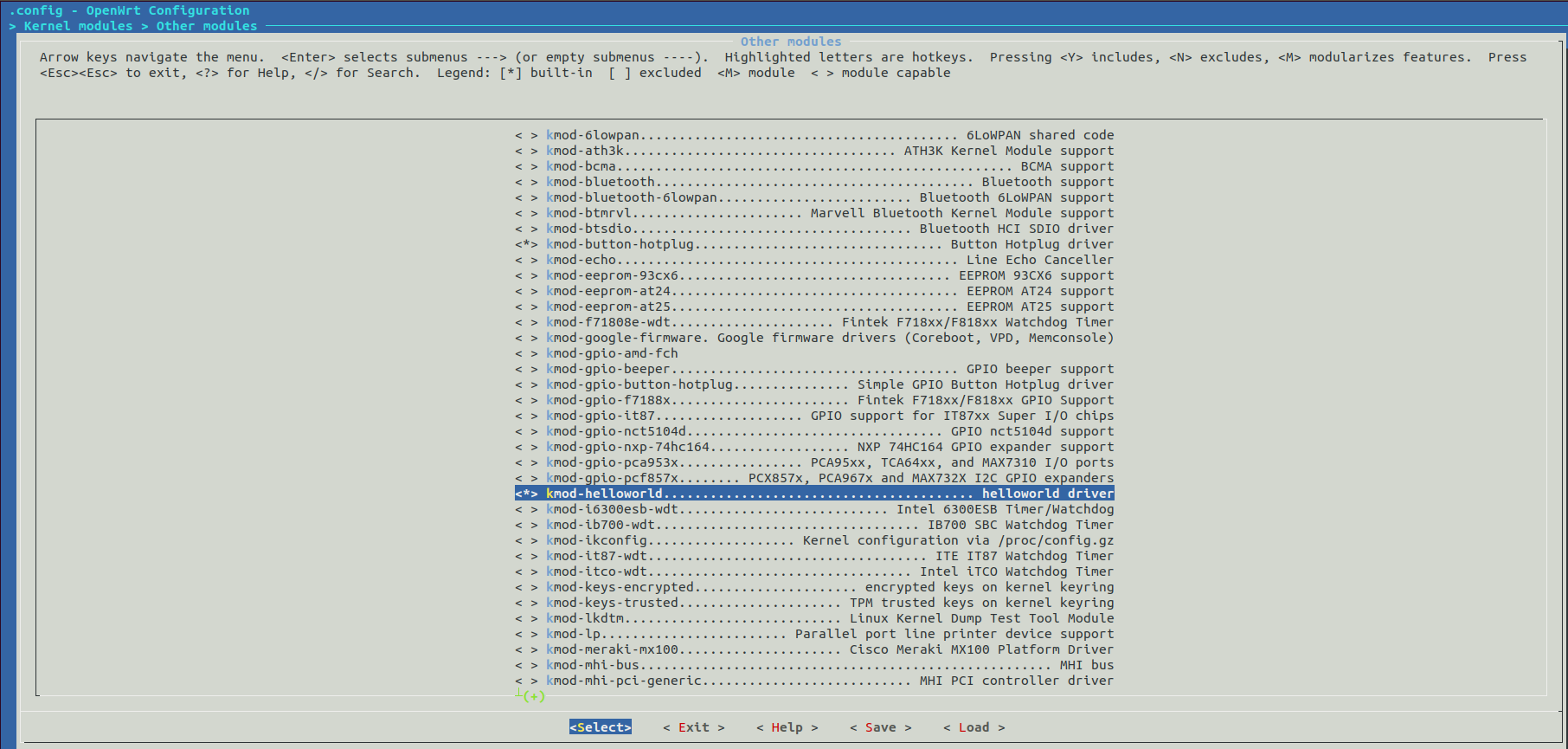 基于ipk安装包形式移植helloworld驱动模块到openwrt系统_openwrt ipk-CSDN博客