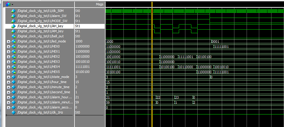 闹钟数字钟设计Verilog代码Quartus DE2-115开发板_de2-115实现lcd屏幕闹钟-CSDN博客