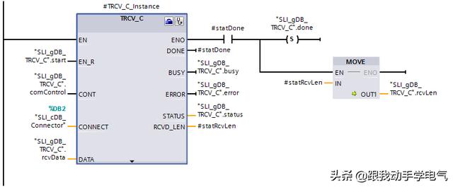 c++ 接收控制台输入字符串_西门子博途通过TSEND_C和TRCV_C发送函数的编程示例_喂哟哎的博客-CSDN博客