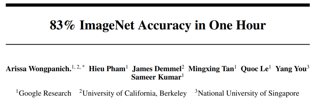 ImageNet训练再创纪录，EfficientNet异军突起，ResNet：感受到了威胁_efficientnet在imagenet比赛中 ...