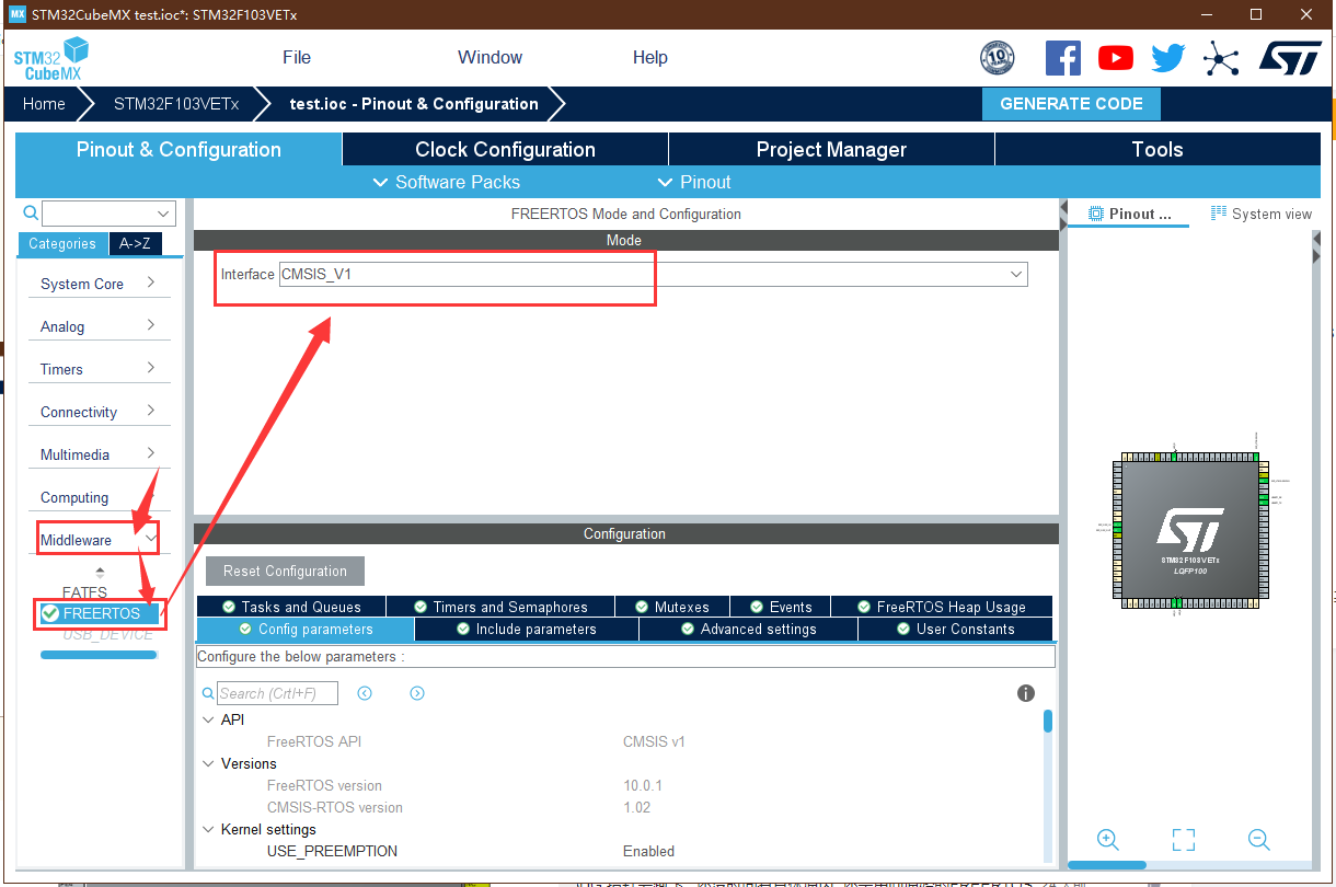 Stm32cubemx学习笔记(33)——freertos实时操作系统使用(软件定时器)freertos Cubemx 会占用定时器几 Csdn博客