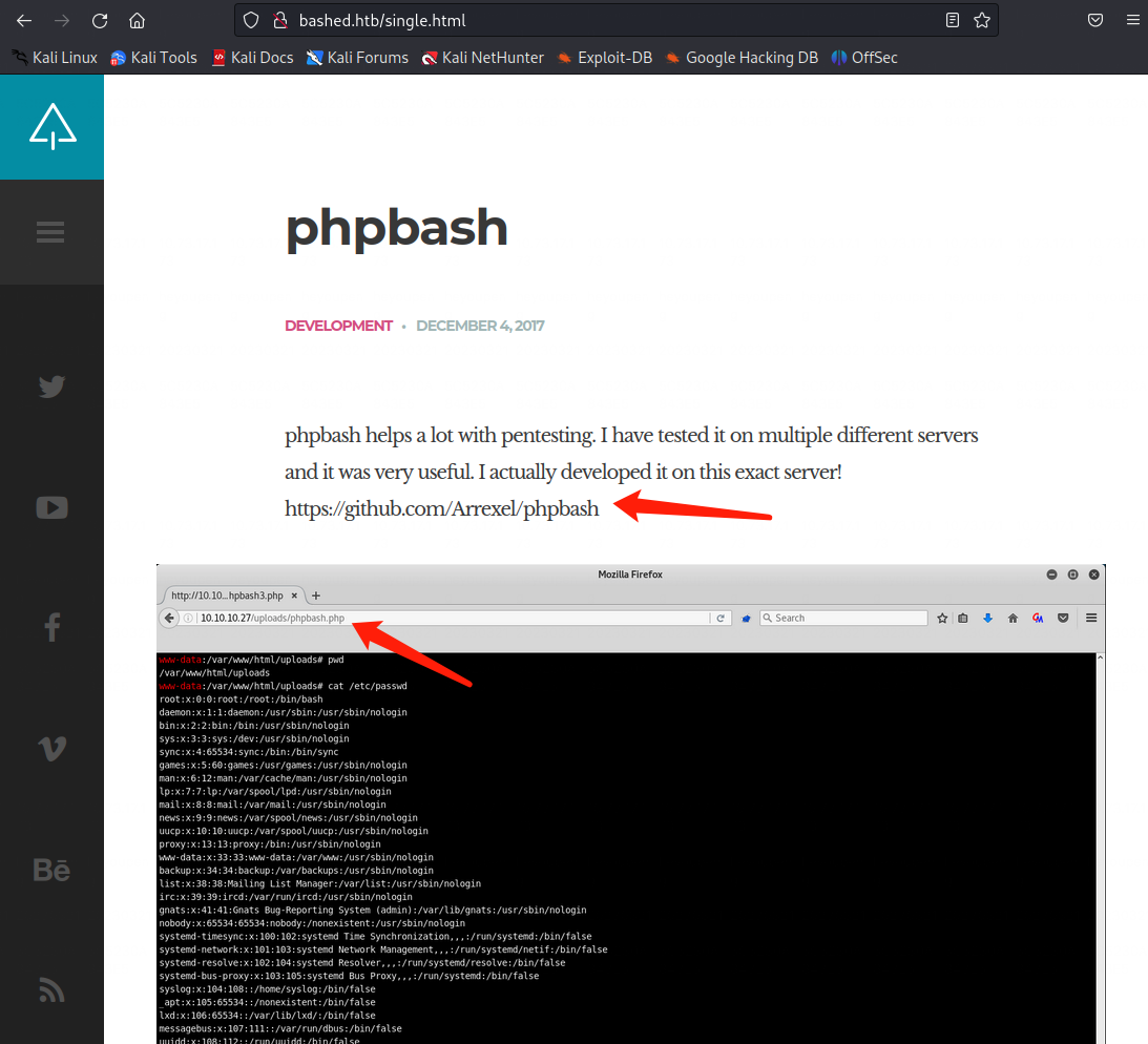HackTheBox - Bashed Write Up_hackthebox mac 反弹shell-CSDN博客