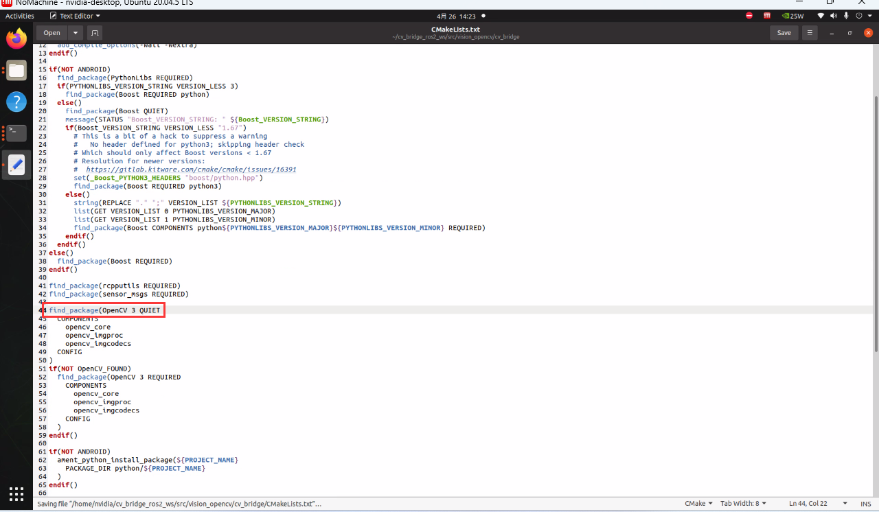 ros功能包所用opencv版本与ros默认opencv版本不一致情况解决方法_ros查看opencv版本-CSDN博客