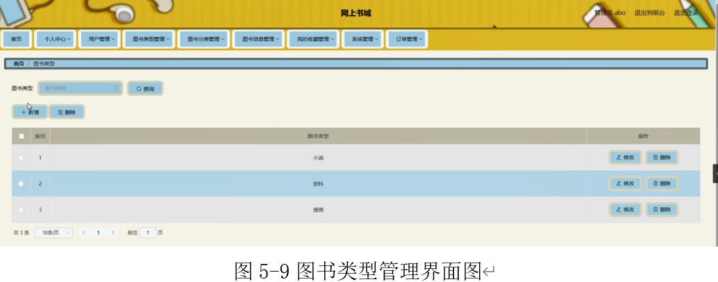 70网上在线书城管理系统的设计与实现springboot Mysqljava Bs结构可运行源码数据库lw电子书店出版社,图书类型,库存,图书分类价格基于java