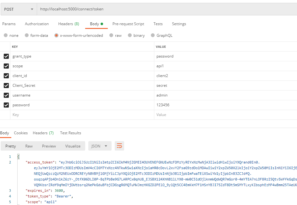 Identityserver4实战：四种授权模式 Identityserve模式 Csdn博客