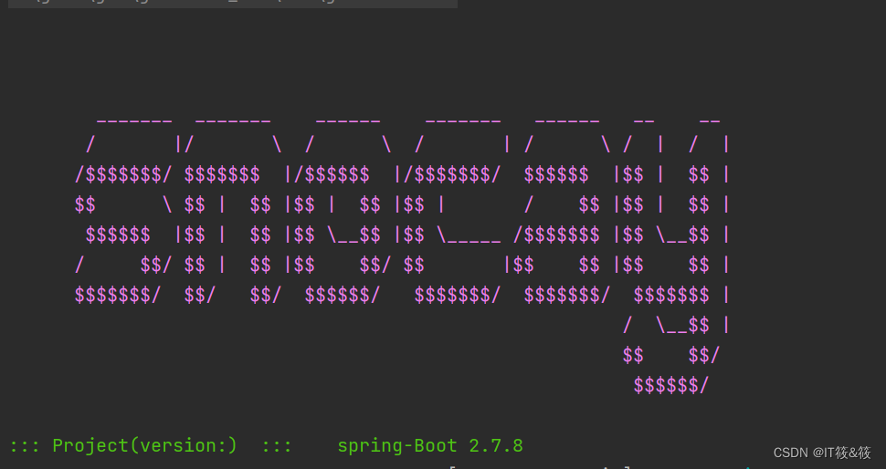 springboot修改启动图案_springboot修改启动图标-CSDN博客