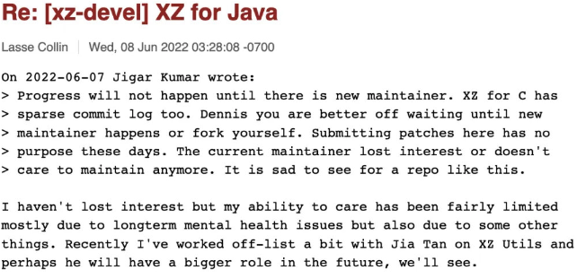 蛰伏三年，XZ开源项目维护者转身投“核弹级漏洞”，幸被微软工程师捉 Bug 时发现！_xz 漏洞-CSDN博客