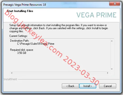 Vega Prime入门教程08：安装-CSDN博客