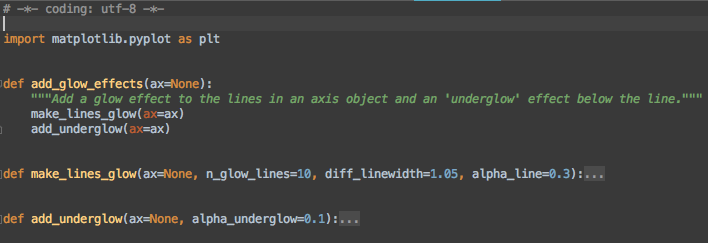 Python实战案例，mplcyberpunk模块，Python实现赛博朋克数据可视化-CSDN博客