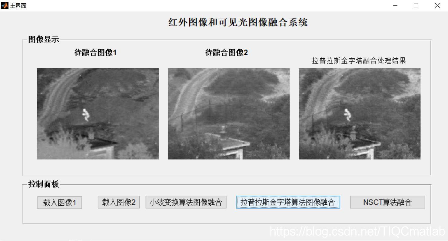 【图像融合】基于拉普拉斯金字塔+小波变换+NSCT图像融合matlab源码含GUI-CSDN博客