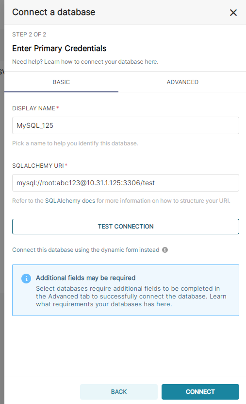 Superset系列4 连接mysql数据库superset 连接数据库 Csdn博客
