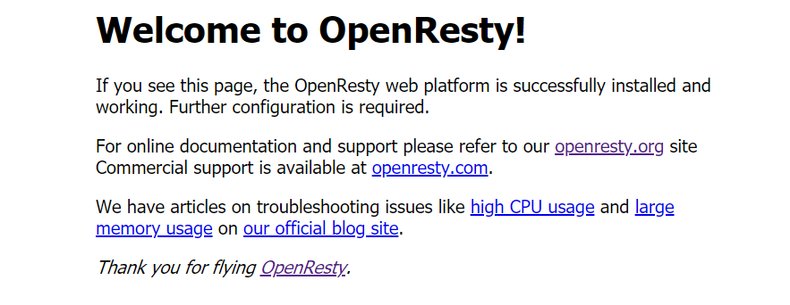 OpenResty入门_openrestry开发入门-CSDN博客