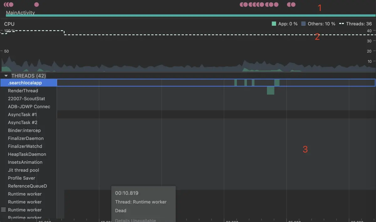 Android studio Profiler 来监控 CPU、内存-CSDN博客