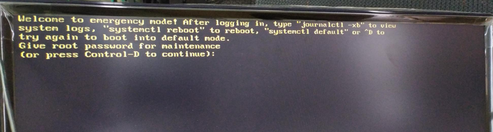 频繁启用&停用ES服务，出现local-fs.target failed with result dependency_dependency failed for local-fs ...