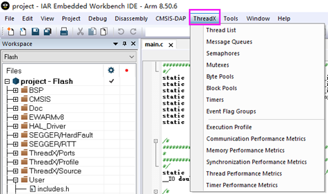 【STM32F429】第16章 ThreadX原装任务统计分析功能实现(含IAR的ThreadX插件使用)_threadx 统计-CSDN博客