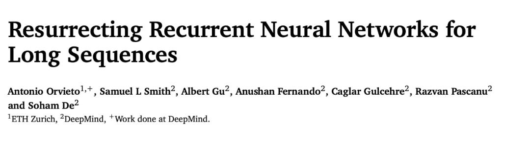 Google新作试图“复活”RNN：RNN能否再次辉煌？-CSDN博客