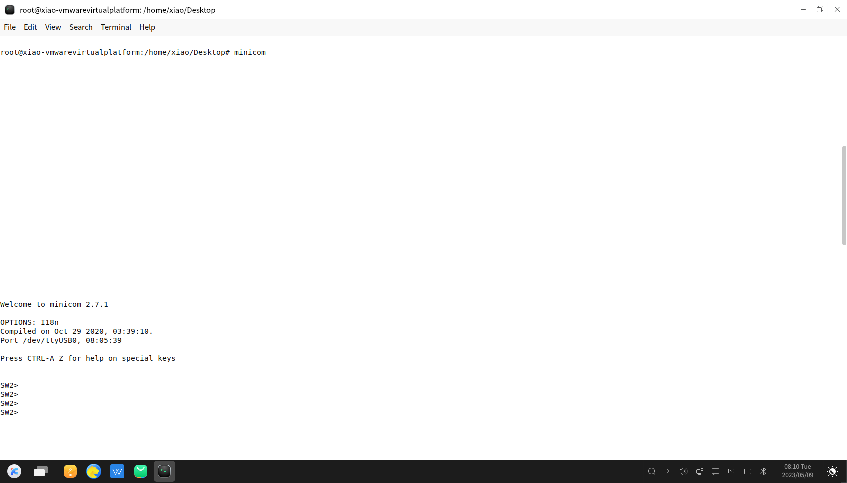 配置minicom连接_minicom使用连接-CSDN博客