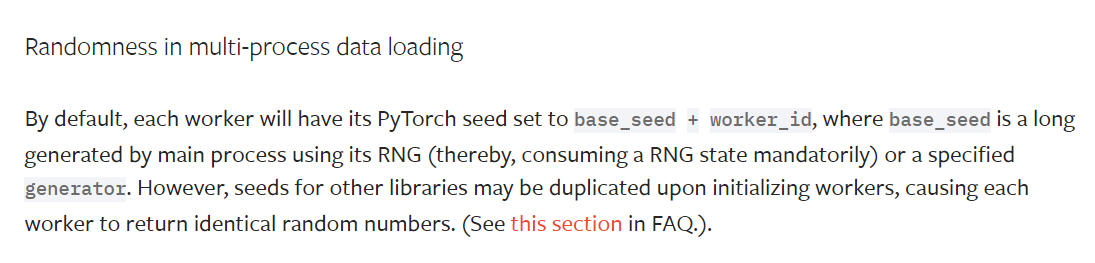 Pytorch Dataloader中的随机数种子对训练结果的影响leolee77的博客 Csdn博客 