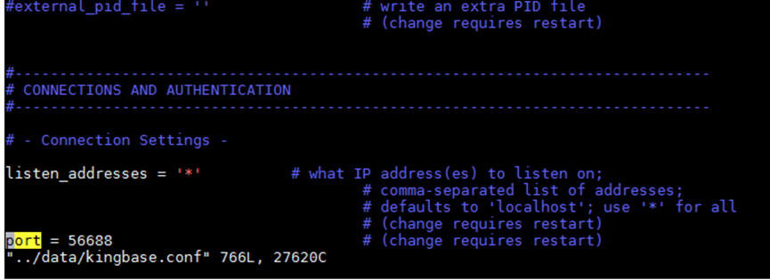 sys_ctl启动kingbase单机服务时报错：could not bind IPv4 address “0.0.0.0“: Address already in use_could not ...