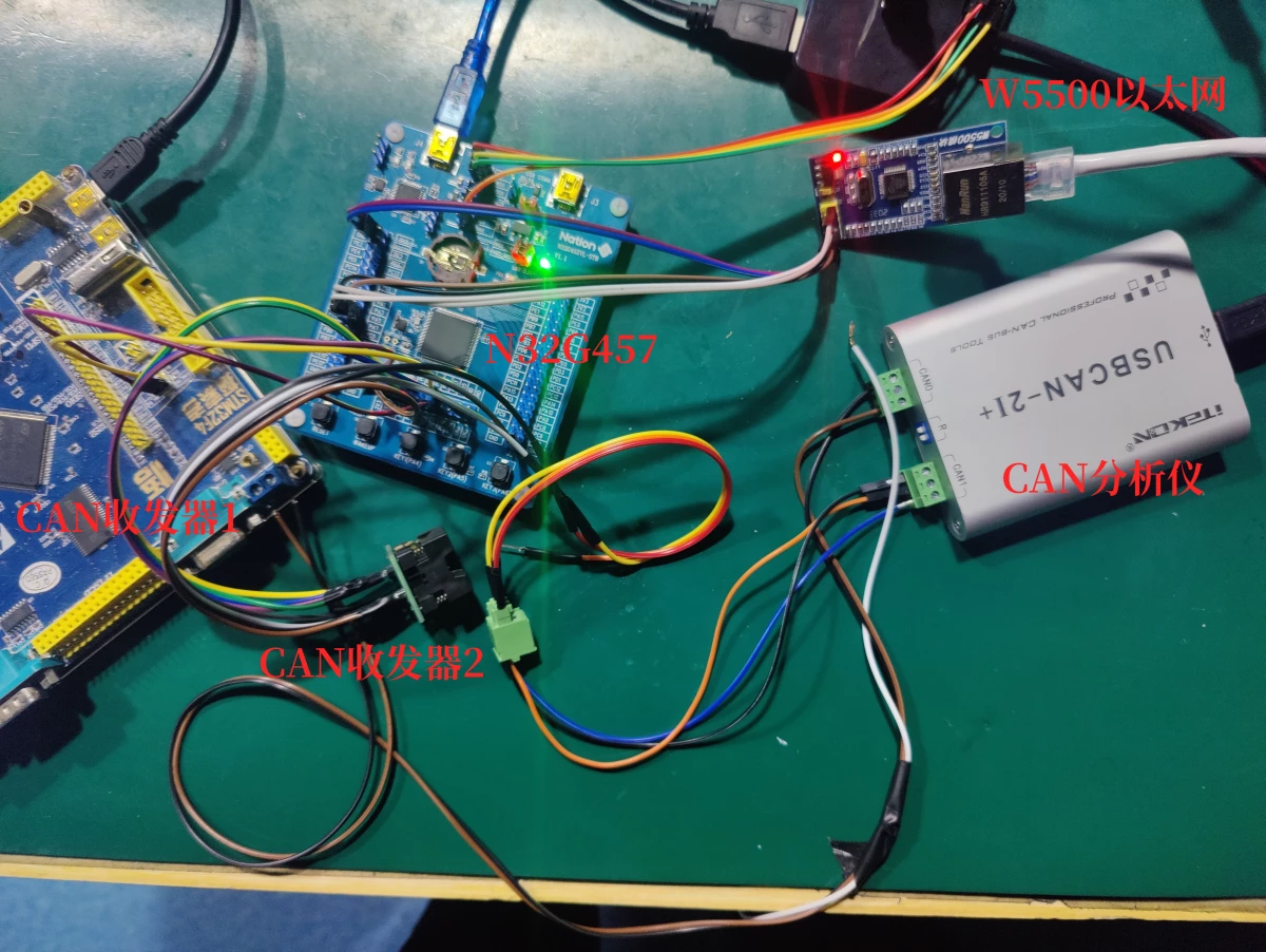 【N32G457 】基于RT-Thread和N32G457的CAN网关_n32g435 can采样-CSDN博客
