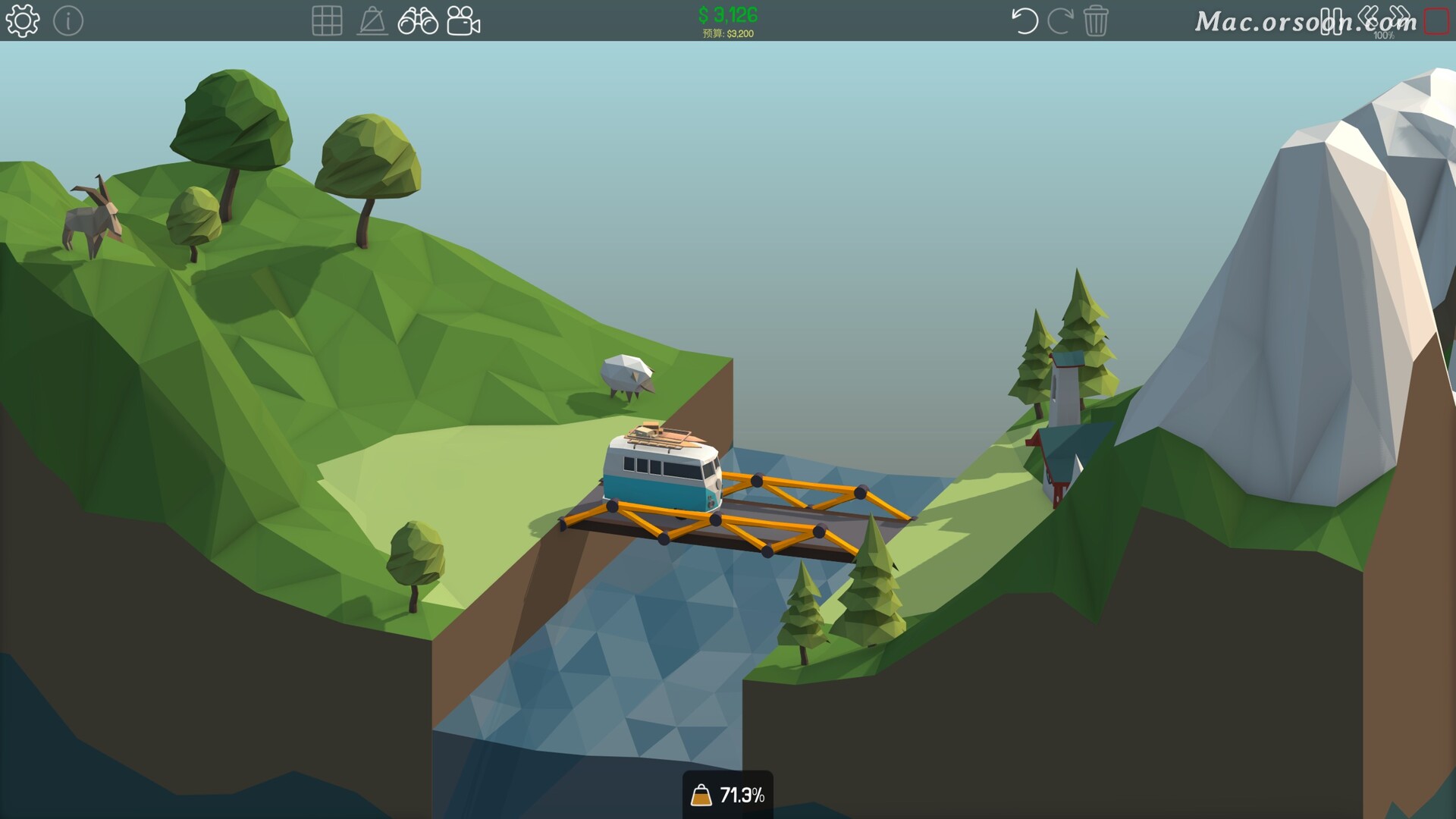 超好玩的模拟建造游戏：桥梁构造者Poly Bridge Mac中文版_poly bridge 回放保存路径-CSDN博客