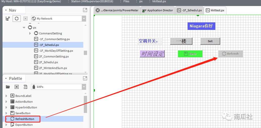 没在最顶部 项目跳转页面_如何在Niagara PX页面中使用PX组件——kitPX，快速组建前端网页..._胡吃海的博客-CSDN博客