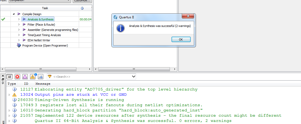 基于FPGA的AD7705芯片驱动设计Verilog代码Quartus仿真_ad7515 verilog-CSDN博客