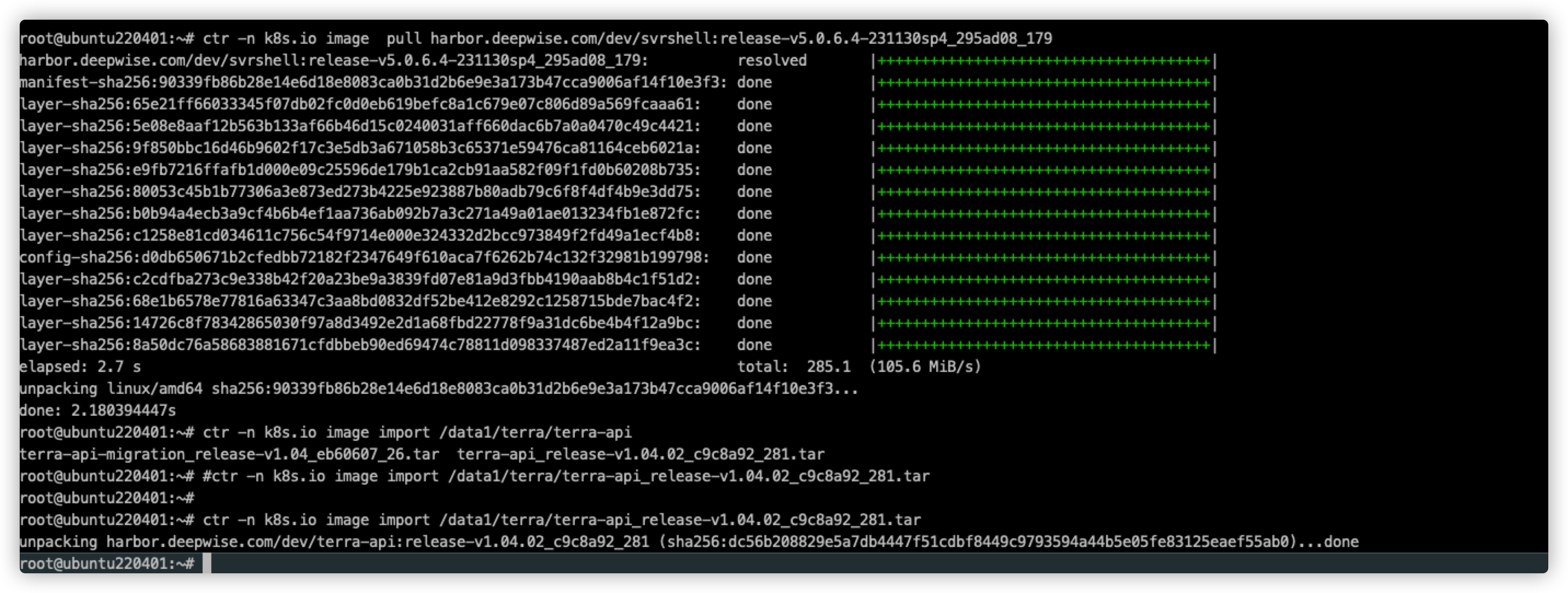 [问题已处理]-docker切换到containerd之后导入镜像报错failed to create snapshot- missing parent_missing parent ...