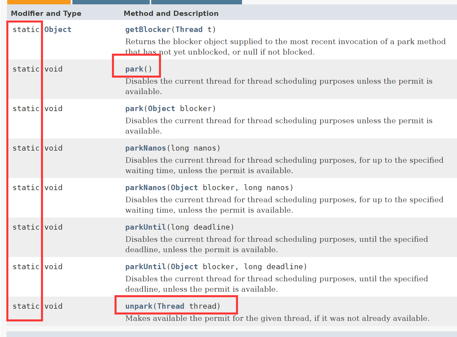 LockSupport 使用总结及注意事项_使用locksupport需要注意什么-CSDN博客