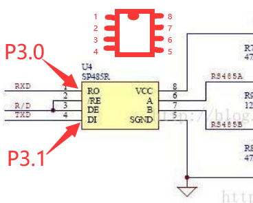 51单片机通过sp485ee和电脑通讯-CSDN博客