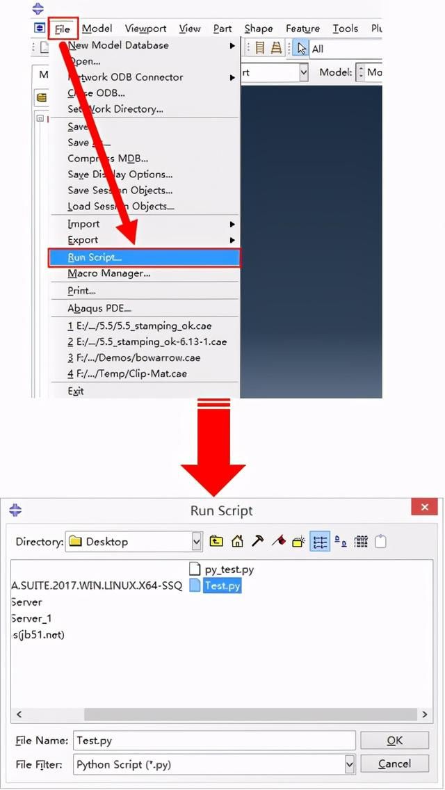 abaqus二次开发python 建立集合,ABAQUS二次开发-Python脚本运行方式-CSDN博客
