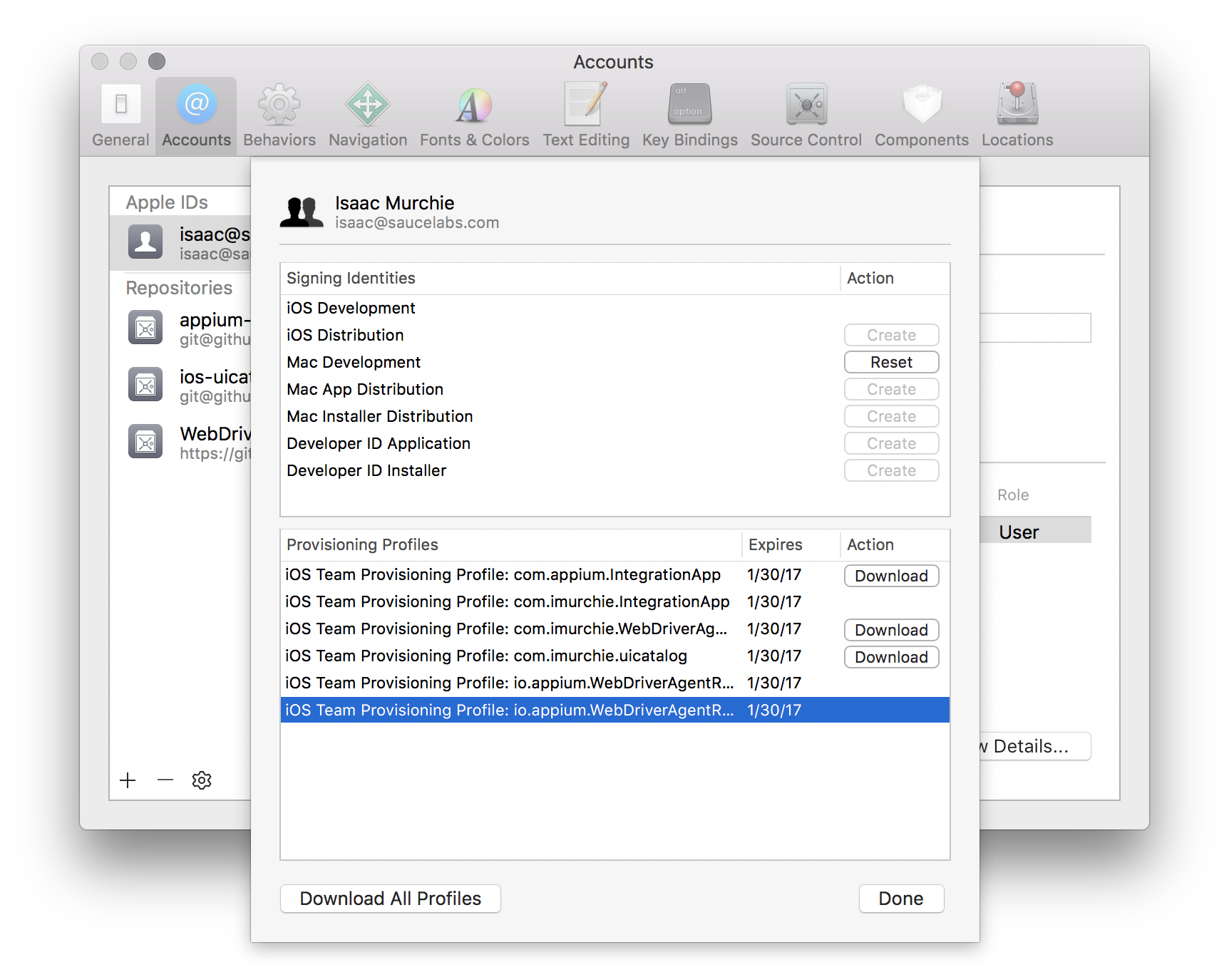 Appium XCUITest Driver 真机配置WebDriverAgent-1.15.1版本更新后_cannot test ...