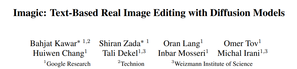 谷歌新作Imagic：扩散模型只用文字就能PS照片了！网友：效果太震撼...-CSDN博客