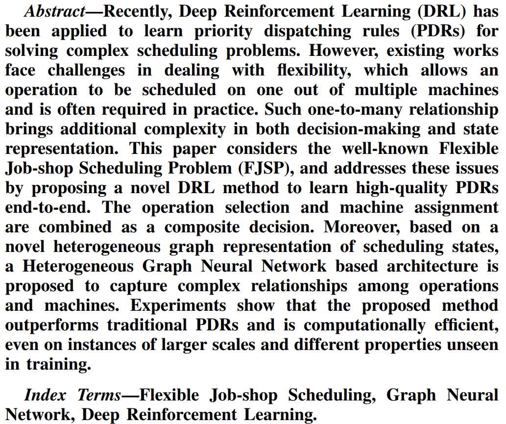 2022年强化学习求解调度问题文章大汇总_强化学习 调度问题-CSDN博客