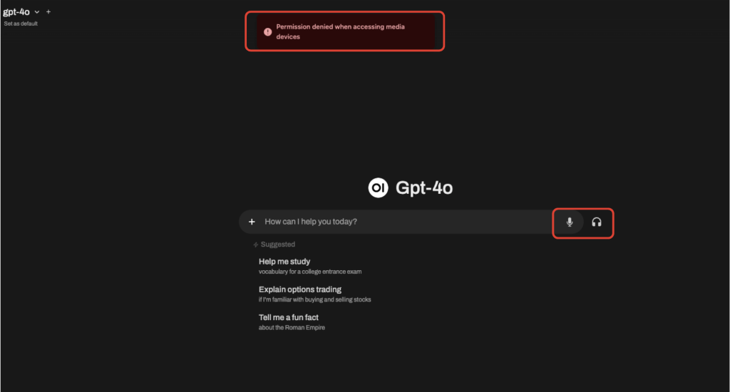 教程：只需四步，用openAI搭建自己的实时语音翻译应用_openwebui语音功能设置-CSDN博客