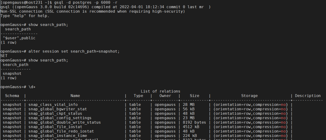 【我和openGauss的故事】openGauss的WDR报告解读_select generate wdr report(6921, 6930, 'all', node-CSDN博客