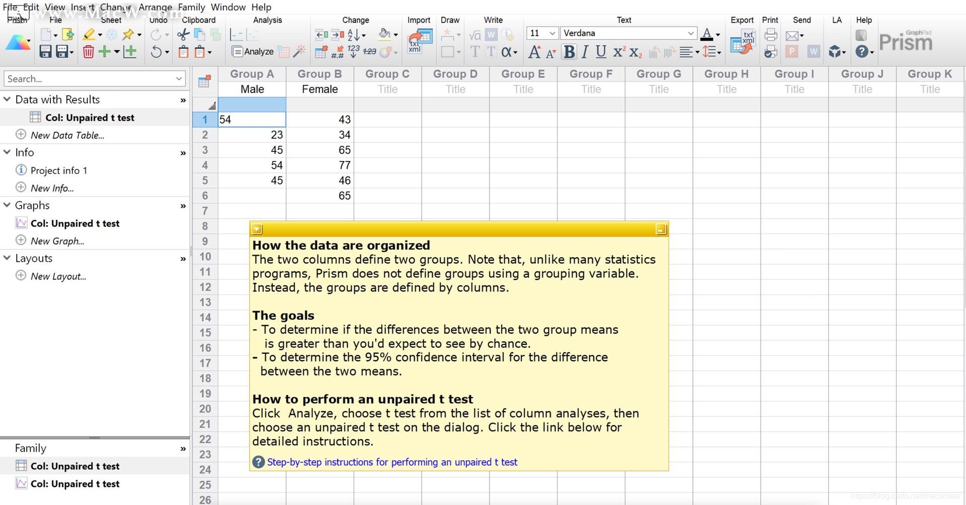 graphpad prism基础使用教程_prism打开不出现创建界面-CSDN博客