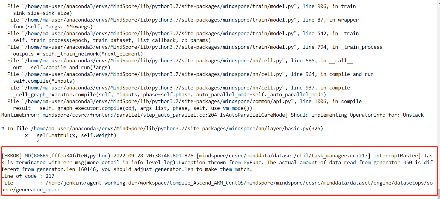 使用Ascend八卡训练报错，len to make them match_ascend 卡-CSDN博客