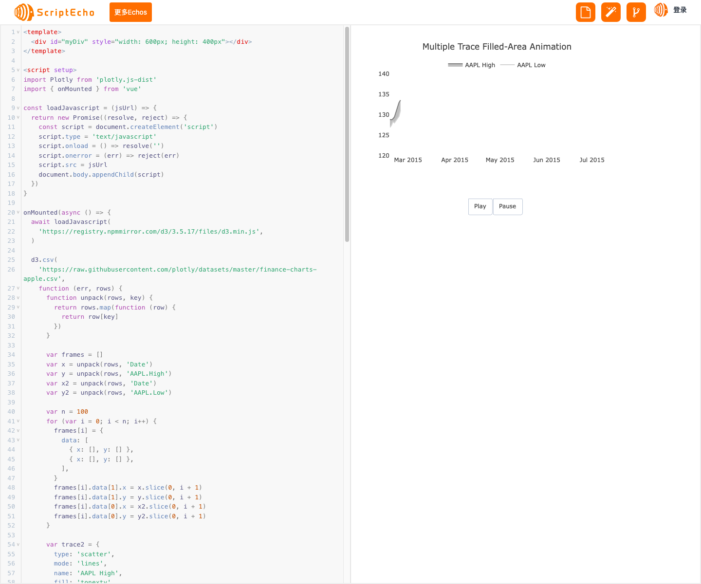 如何用vue3和plotlyjs实现一个动态3d图的在线展示 Csdn博客
