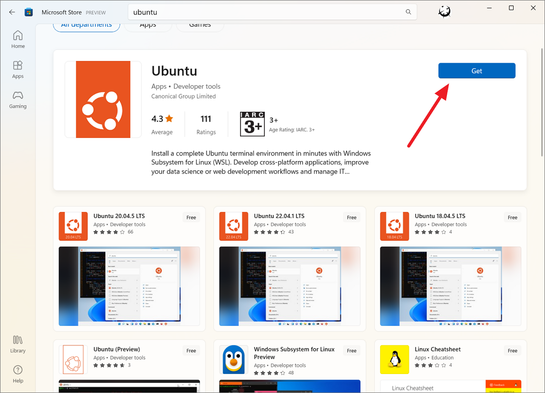 Install Ubuntu using WSL on Win11-CSDN博客