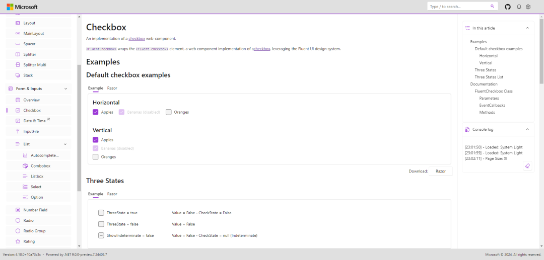 微软官方免费开源的blazor Ui组件库 Fluent Ui Blazorfluent Blazor Csdn博客 1791