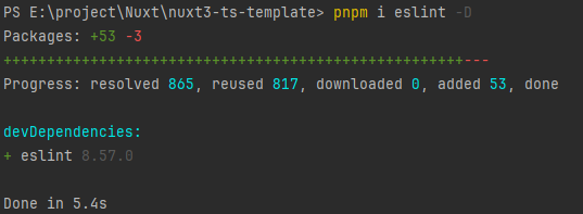 Nuxt3+TypeScript+Vite项目模板搭建（TypeScript、ESLint、Prettier、Sass、Stylelint、husky、Vite、pnpm 配置）【图文详细教程 ...